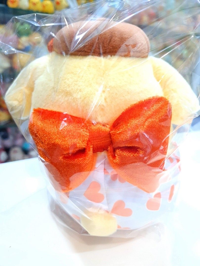 Japan Sanrio Valentine Heart Pompompurin Plush, Hobbies & Toys, Toys ...