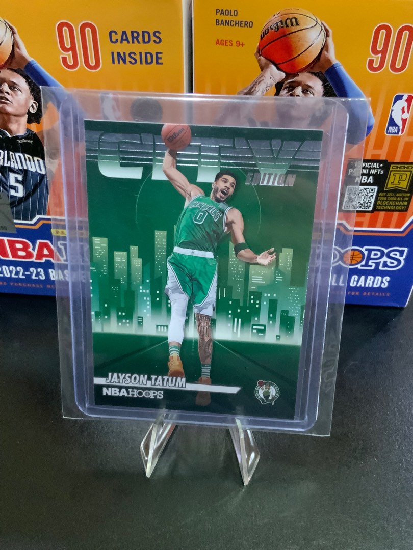 Jayson Tatum City Edition (NBA Hoops 22-23), Hobbies & Toys, Toys ...
