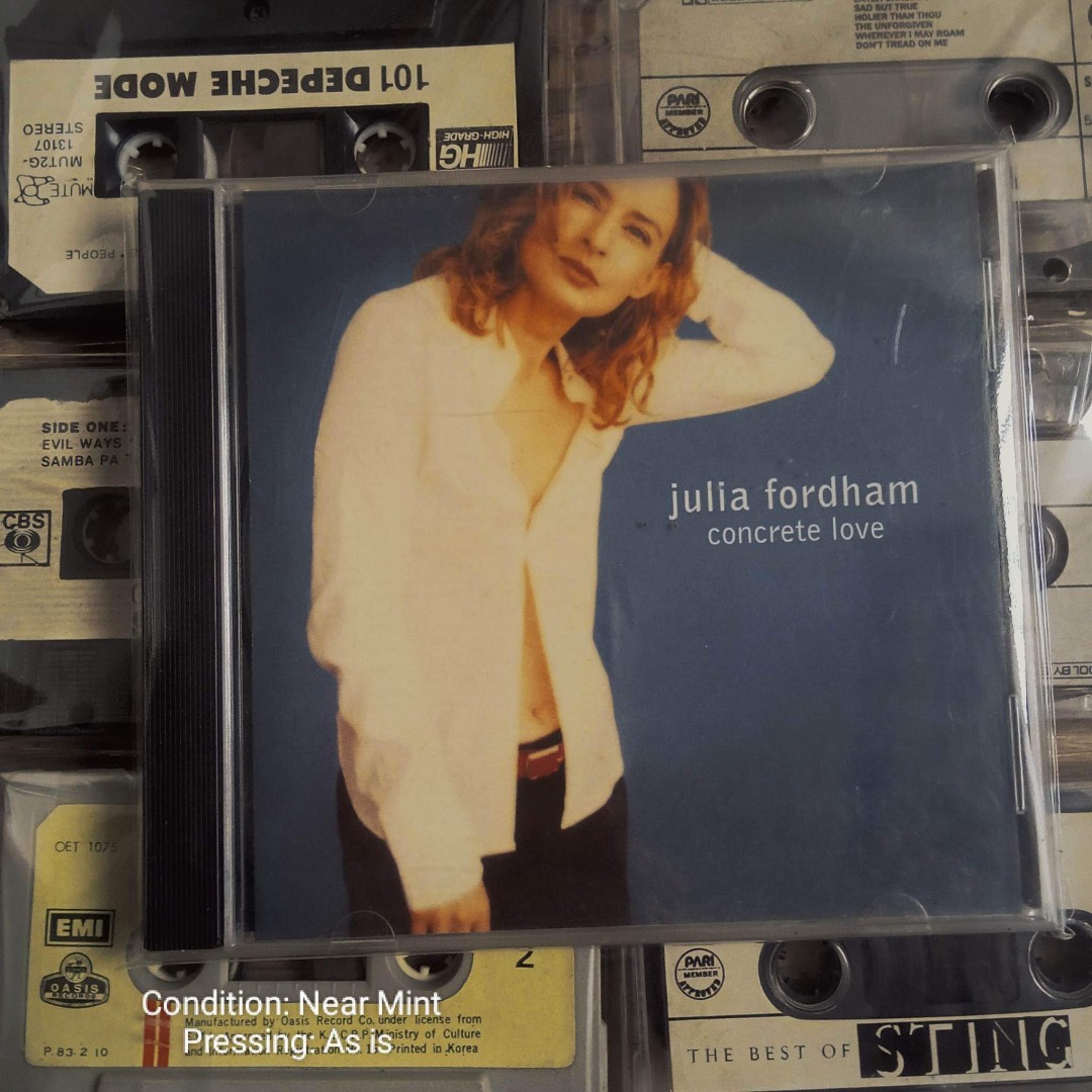 Julia Fordham Concrete Love CD Original CDs for Sale Jukia Fordham CD ...