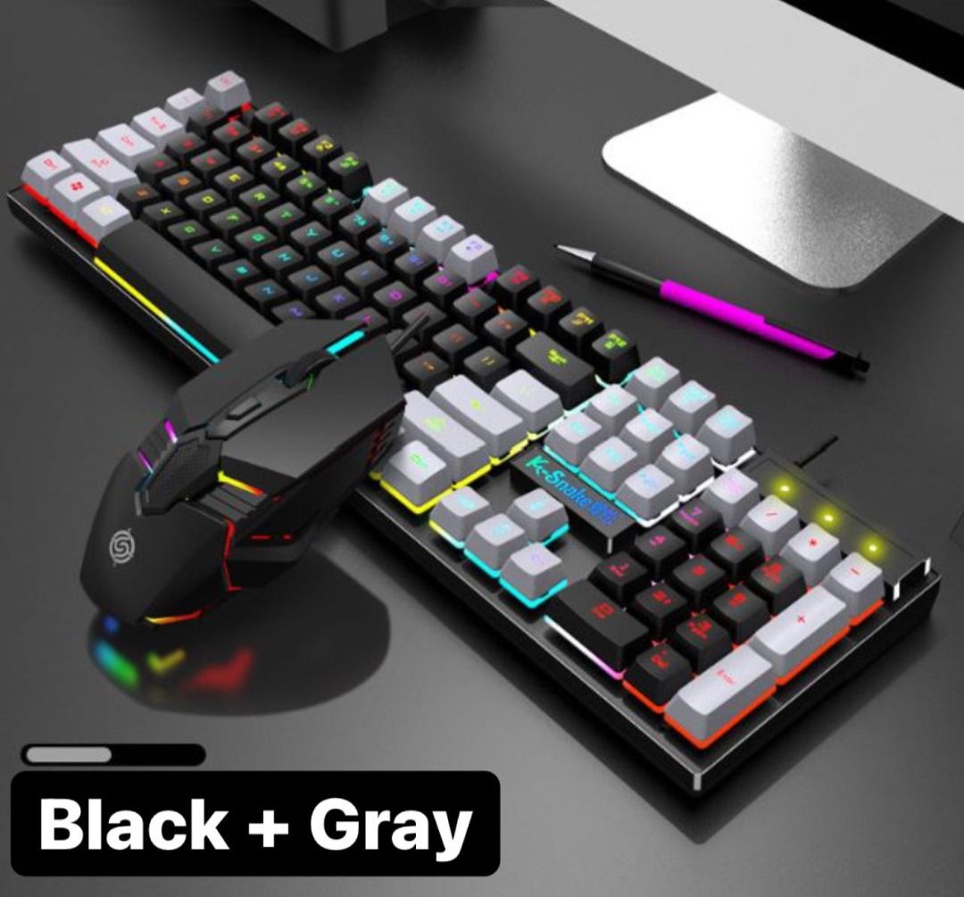 SG STOCK. K4 Wired Keyboard LED Light Gaming Keyboard (H0255 ...