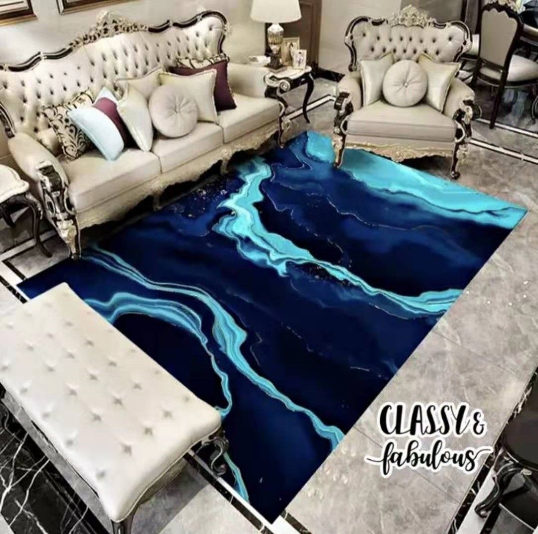 Karpet Velvet 3D Viral Design 2023 / Velvet 3D Carpet, Furniture & Home ...