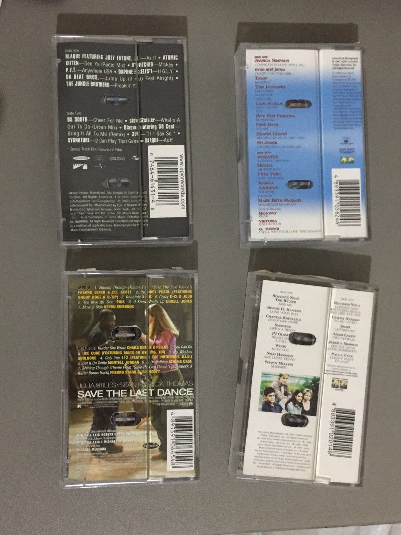 Kaset soundtrack th 90an, Musik & Media, CD, DVD & Lainnya di Carousell