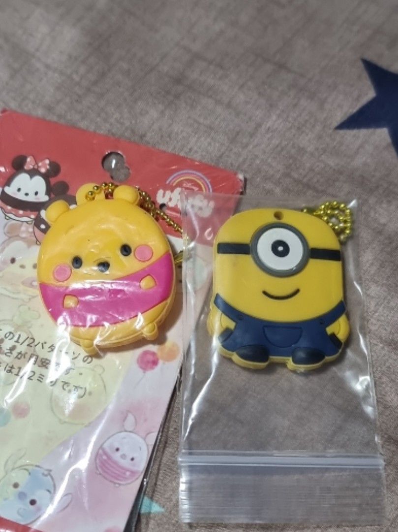 Key cover winnie the pooh, minion stitch, Hobbies & Toys, Toys & Games ...
