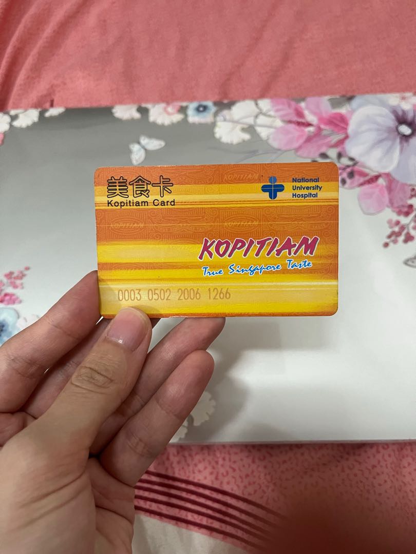 Kopitiam NUH card with discount, Food & Drinks, Local Eats on Carousell