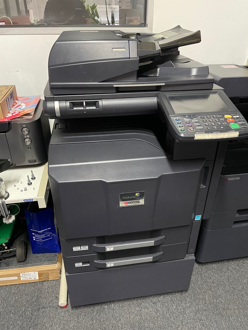 Kyocera TaskAlfa 3550ci copier, Computers & Tech, Printers, Scanners & Copiers on Carousell