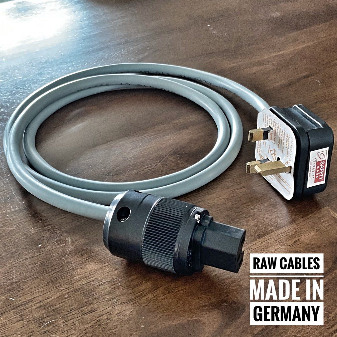 Lapp German Shielded Audiophile Power Cable, Audio, Soundbars, Speakers ...