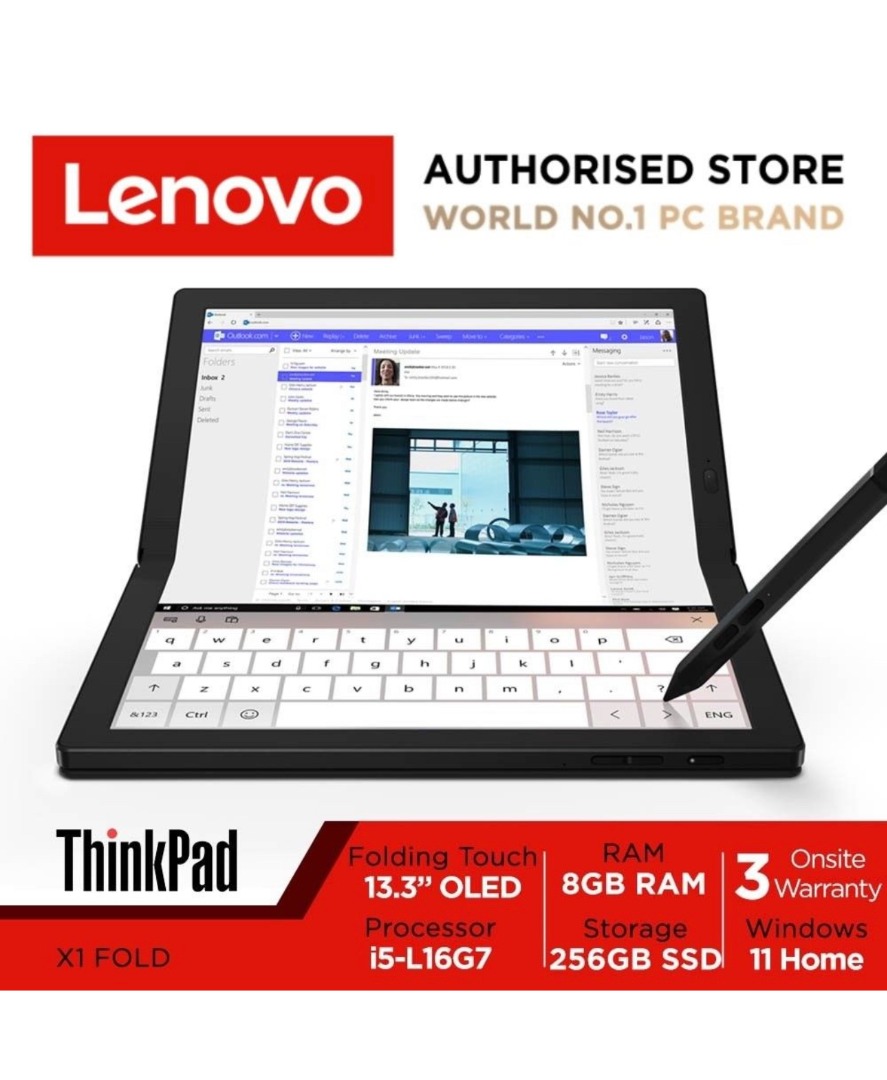 Lenovo X1 Fold 13.3 OLED Folding Touch | i5-L16G7 | 8GB/256GB ...