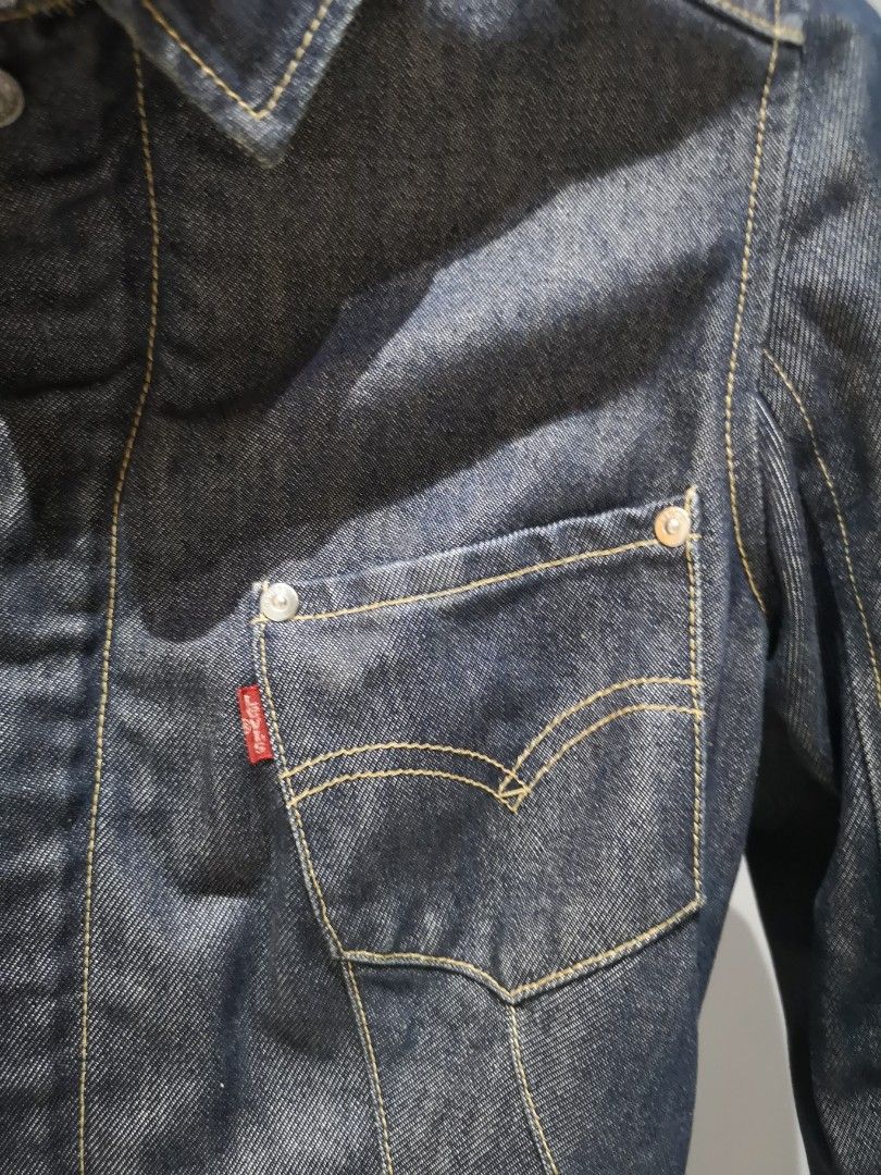 Levi's engineered Jeans Denim Jacket, Women's Fashion, Coats, Jackets ...