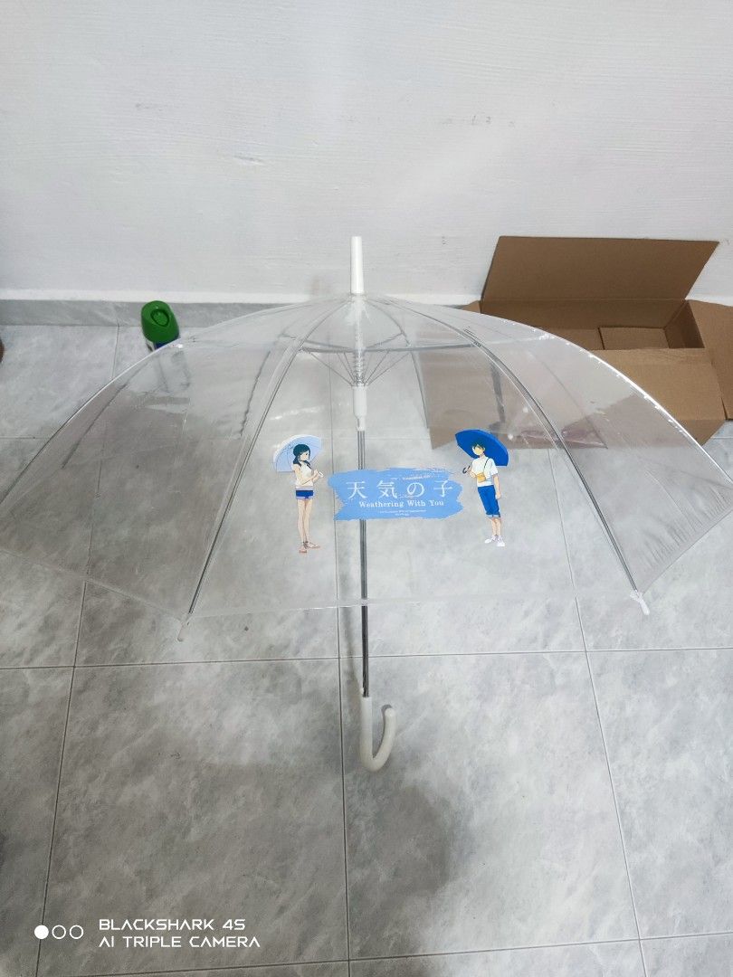 [Limited Edition] Weathering with you umbrella, Hobbies & Toys ...