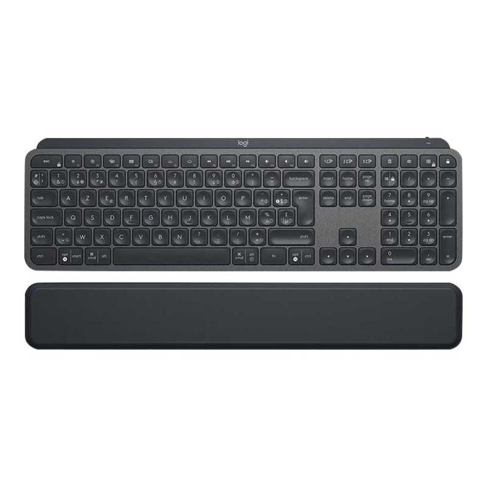Logitech MX Keys with wrist rest, Computers & Tech, Parts & Accessories ...