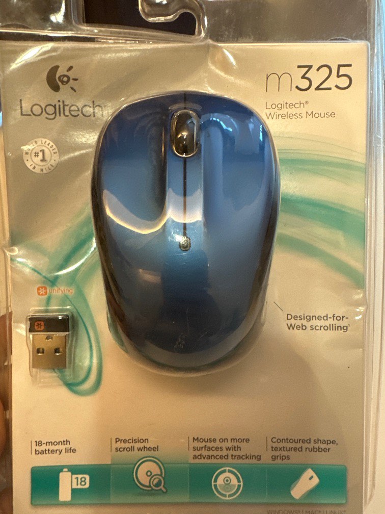 Logitech Wireless Mouse, Computers & Tech, Parts & Accessories, Mouse ...
