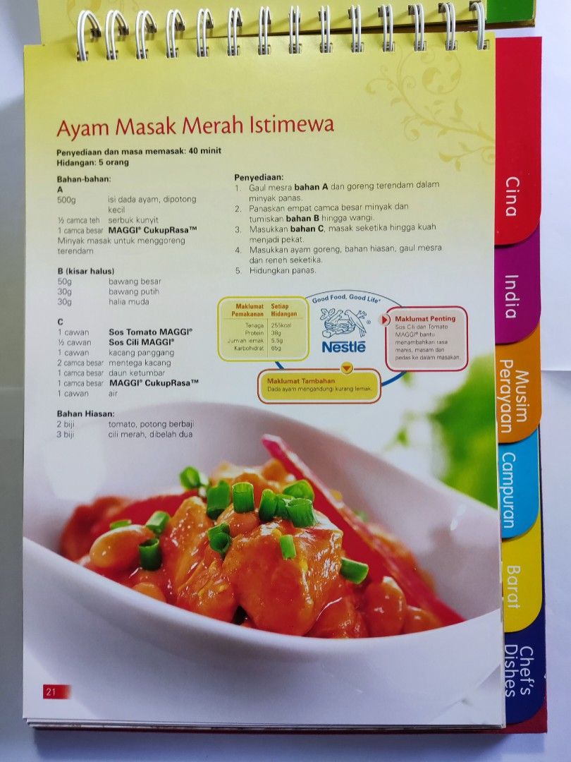 MAGGI Recipe Book, Hobbies & Toys, Books & Magazines, Magazines on ...
