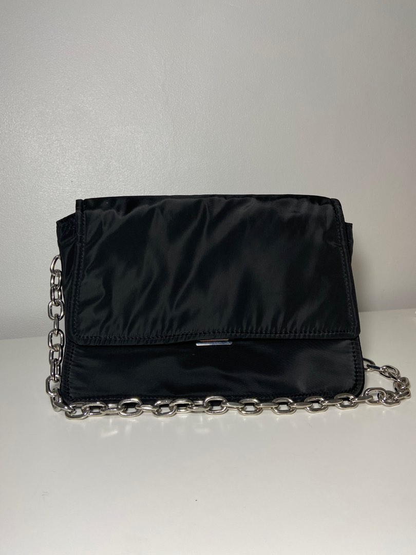 AUTHENTIC Mango Nylon Shoulder Bag, Women's Fashion, Bags & Wallets ...