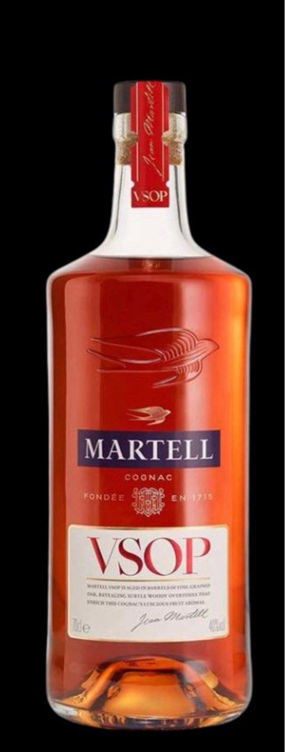 Martell VSOP Red Barrel (with box and bag), Food & Drinks, Alcoholic ...