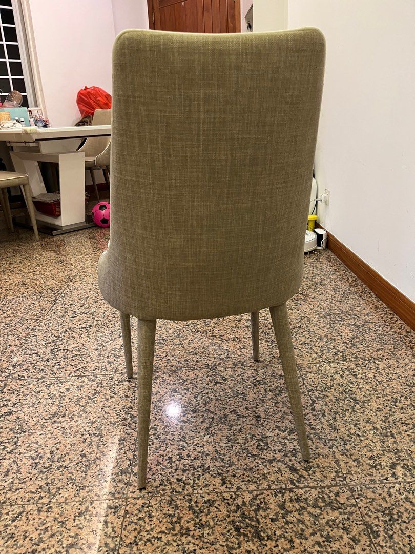 Merlino dining chairs for sale (60 for 4 pieces), Furniture & Home ...