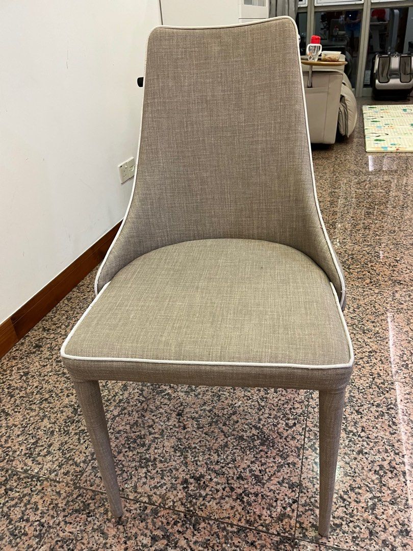 Merlino dining chairs for sale (60 for 4 pieces), Furniture & Home ...