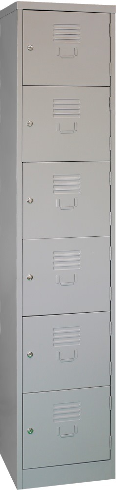 Metal Steel Locker- 6 Door, Furniture & Home Living, Furniture, Shelves ...