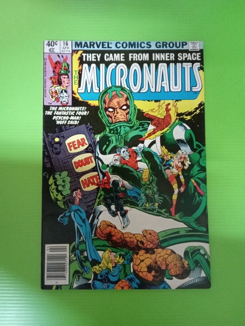 Micronauts #16 ( Michael Golden - Cover Art ) Marvel BRONZE Age ...