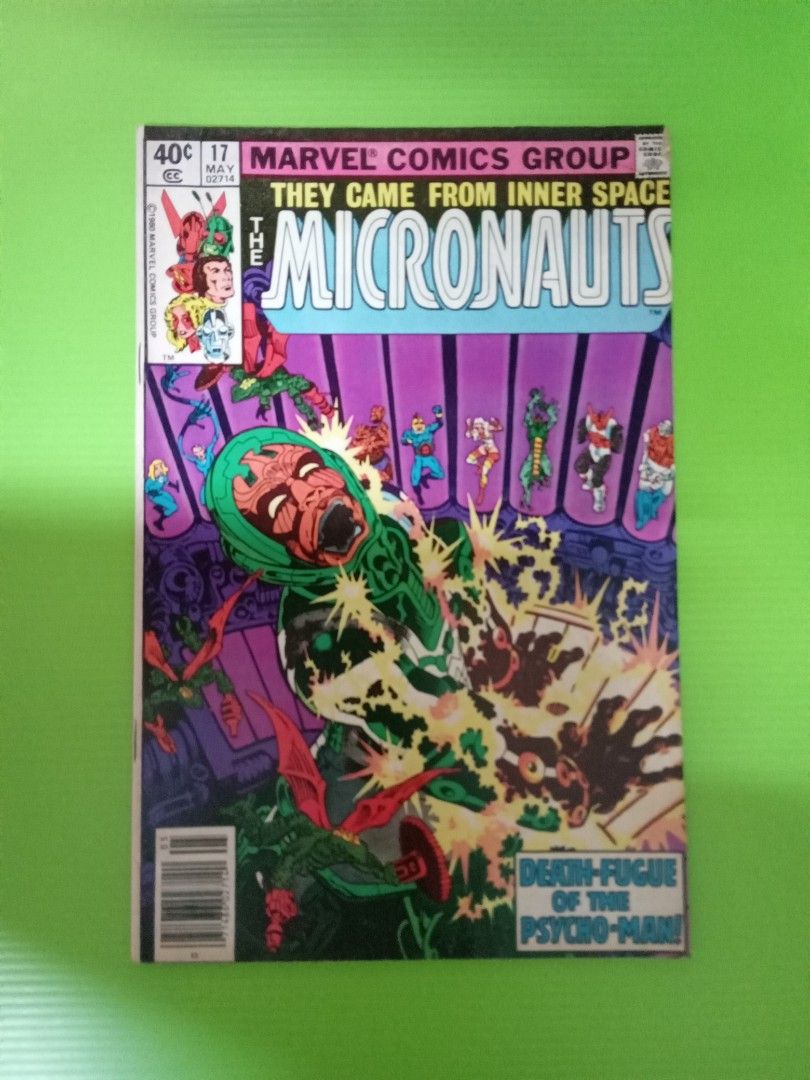Micronauts #17 ( Michael Golden - Cover Art ) Marvel BRONZE Age, Hobbies & Toys, Books ...