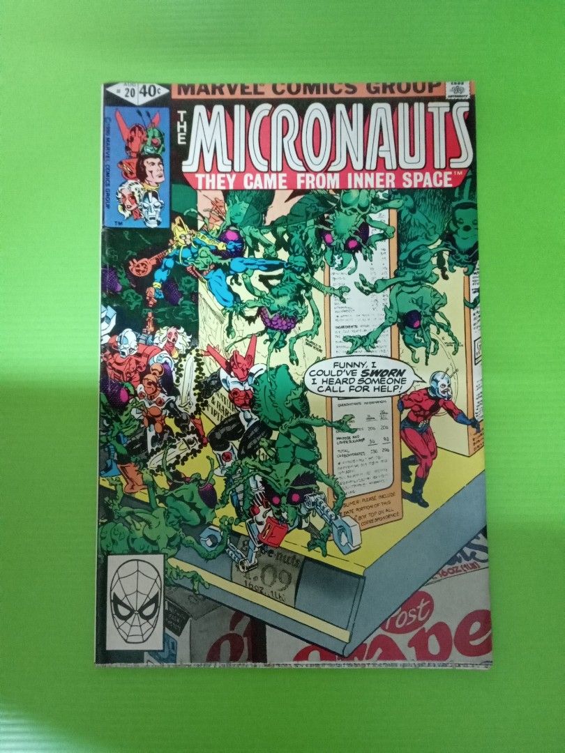 Micronauts #20 ( Michael Golden - Cover Art ) Marvel BRONZE Age, Hobbies & Toys, Books ...