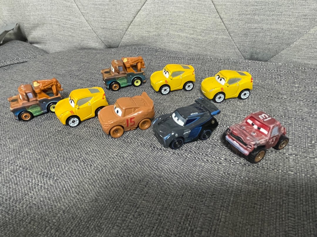 Mini McQueen Cars, 興趣及遊戲, 玩具 & 遊戲類 - Carousell