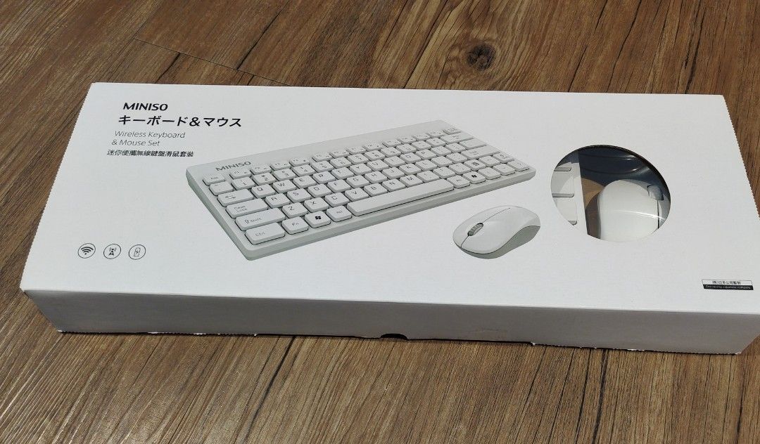Miniso Wireless Keyboard And Mouse Set Computers And Tech Parts And Accessories Computer Keyboard