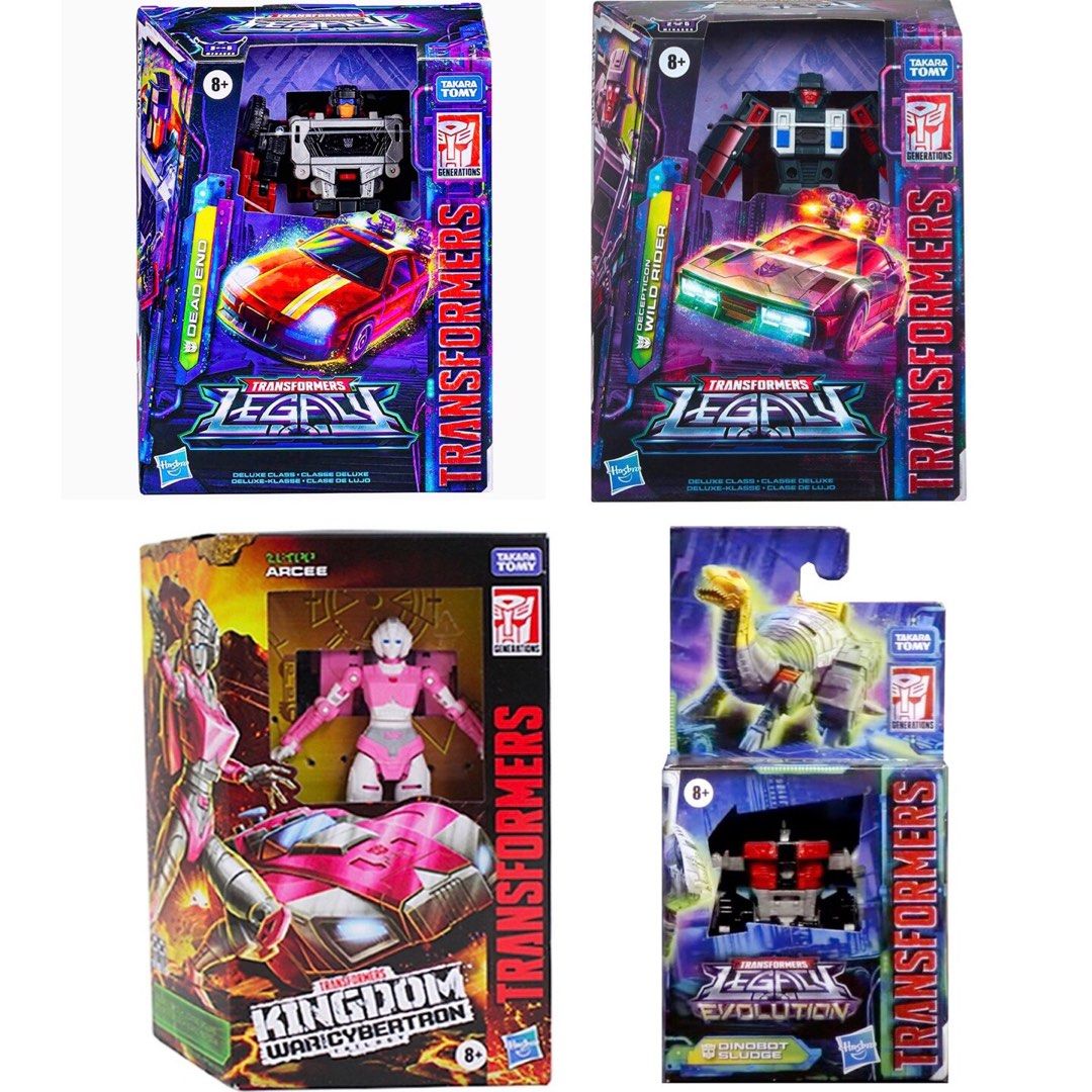 MISB Transformers Studio Series Core Class Rumble/ Slug/ Sludge ...