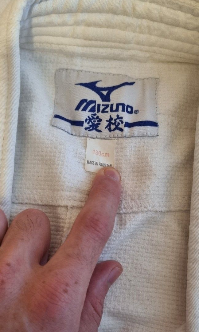 Mizuno Training Gi 180cm Judo, BJJ, Sports Equipment, Other Sports ...