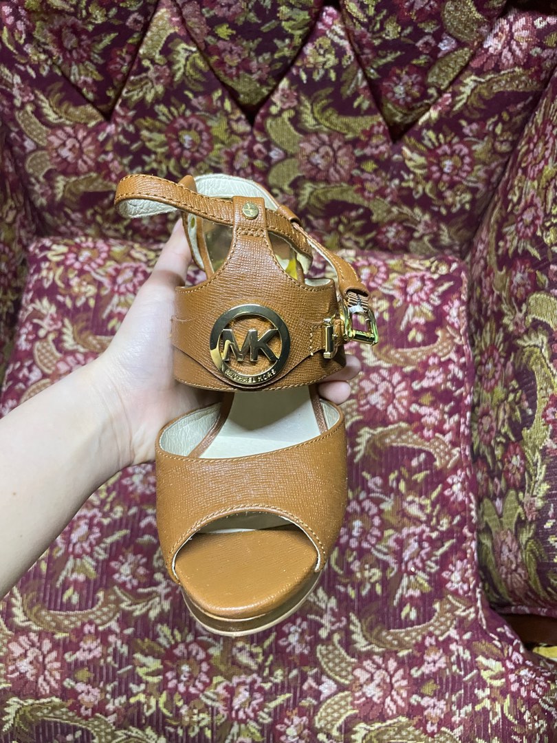 MK high heels, Women's Fashion, Footwear, Flats & Sandals on Carousell