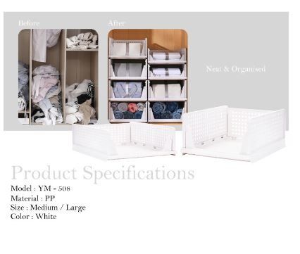 Modular Retractable Storage Drawer - Organiser - GRENIER - FINI ...