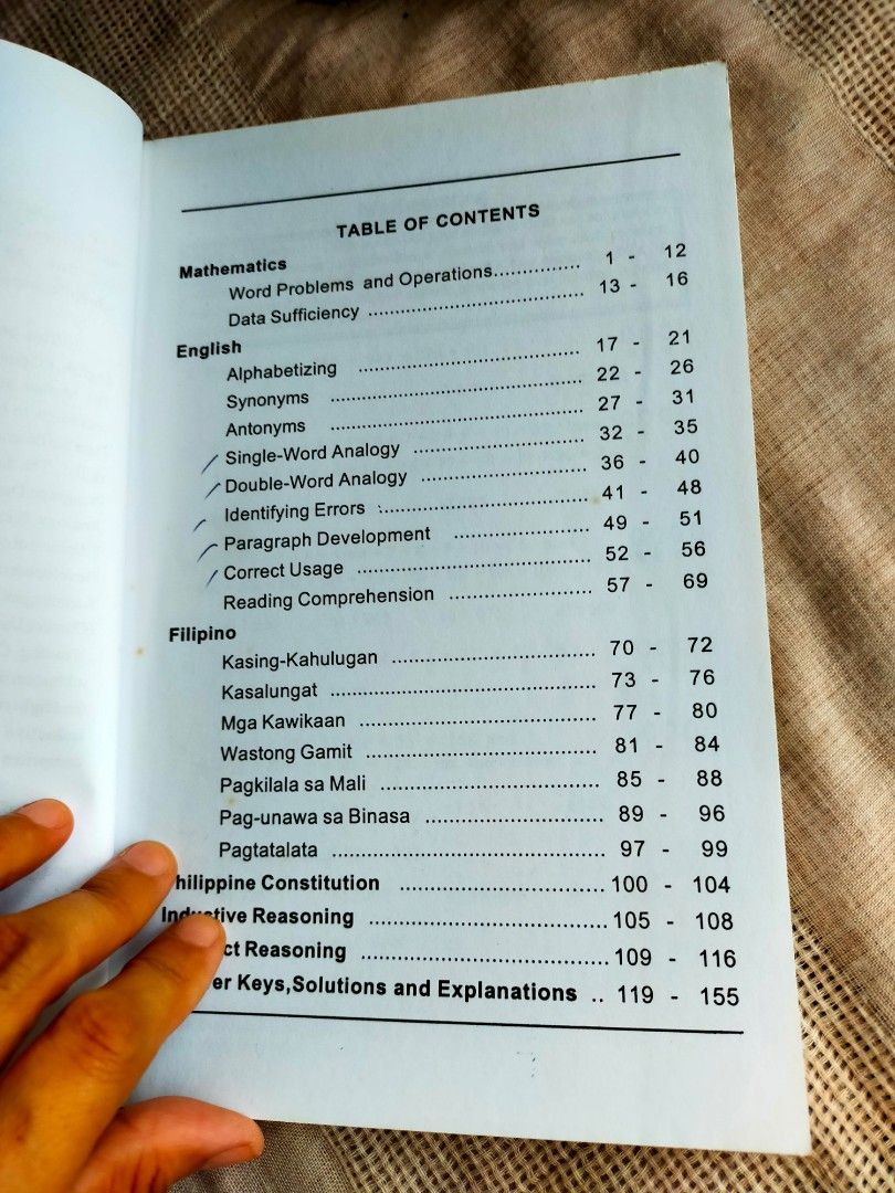MSA Civil Service Reviewer, Hobbies & Toys, Books & Magazines ...