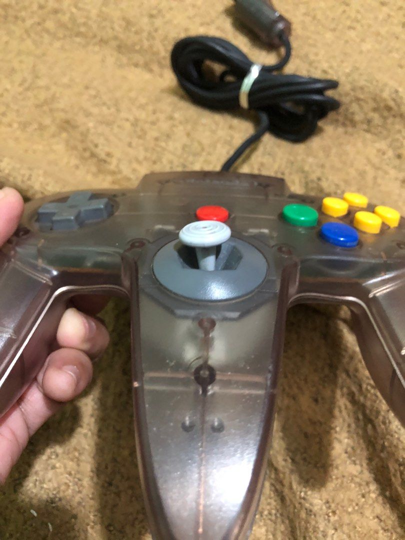 n64 smoke gray controller, Video Gaming, Gaming Accessories ...