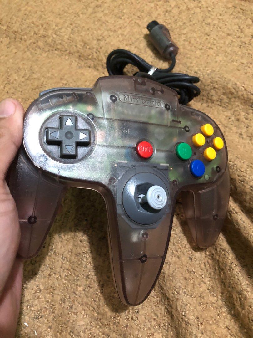 n64 smoke gray controller, Video Gaming, Gaming Accessories ...