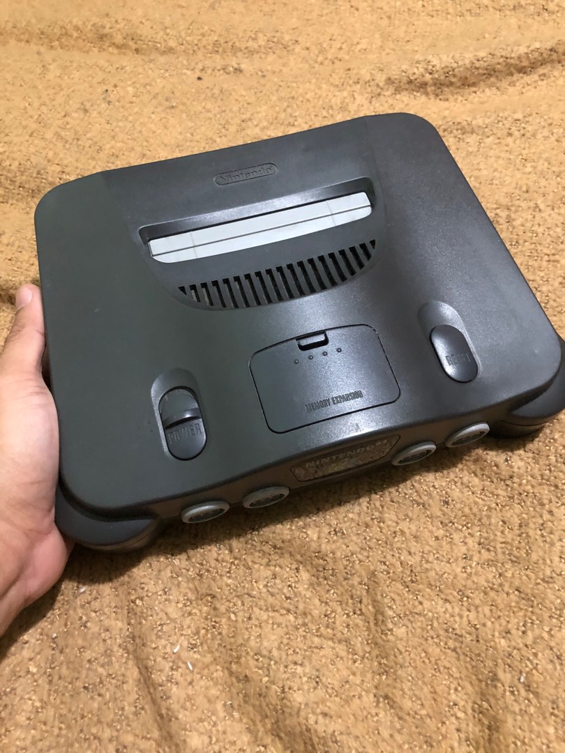 N64 US base unit, Video Gaming, Video Game Consoles, Nintendo on Carousell
