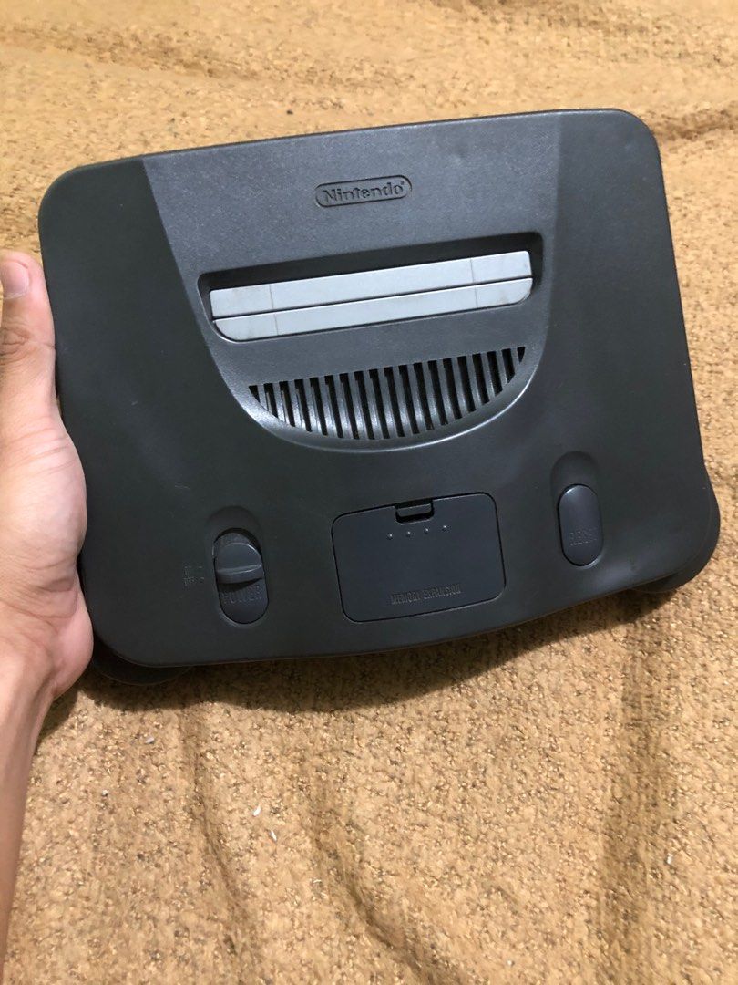 N64 US base unit, Video Gaming, Video Game Consoles, Nintendo on Carousell
