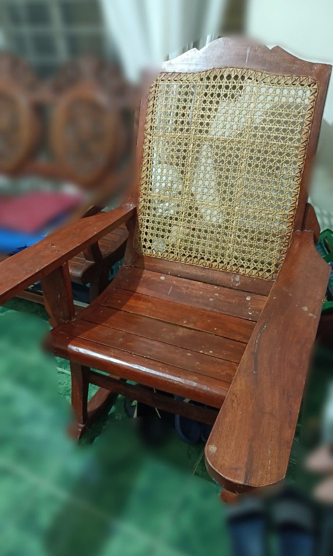 Narra Rocking Chair, Furniture & Home Living, Furniture, Chairs on ...