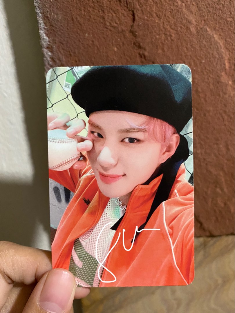 NCT 127 JUNGWOO UNIVERSE LET’S PLAY BALL SELCA, Hobbies & Toys ...
