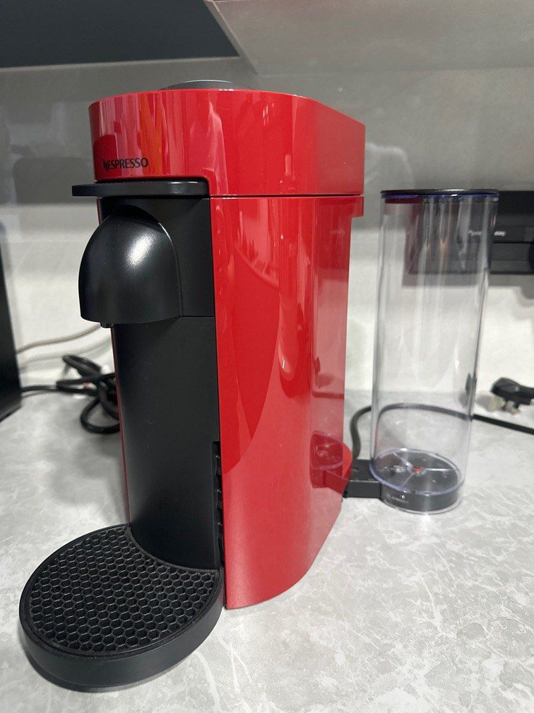 Nespresso Vertuo Plus Cherry Red, TV & Home Appliances, Kitchen ...