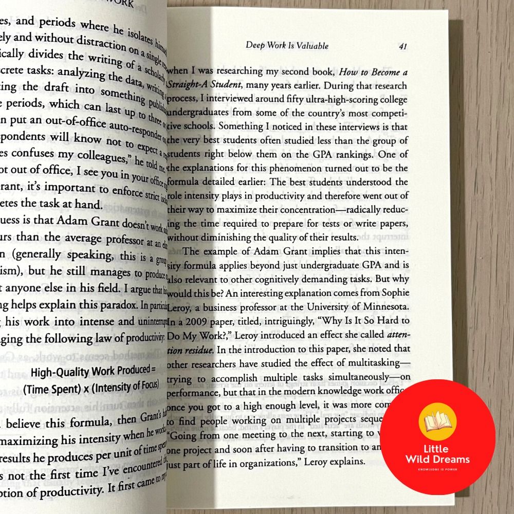 READY STOCK : Deep Work: Rules for Focused Success in a Distracted ...