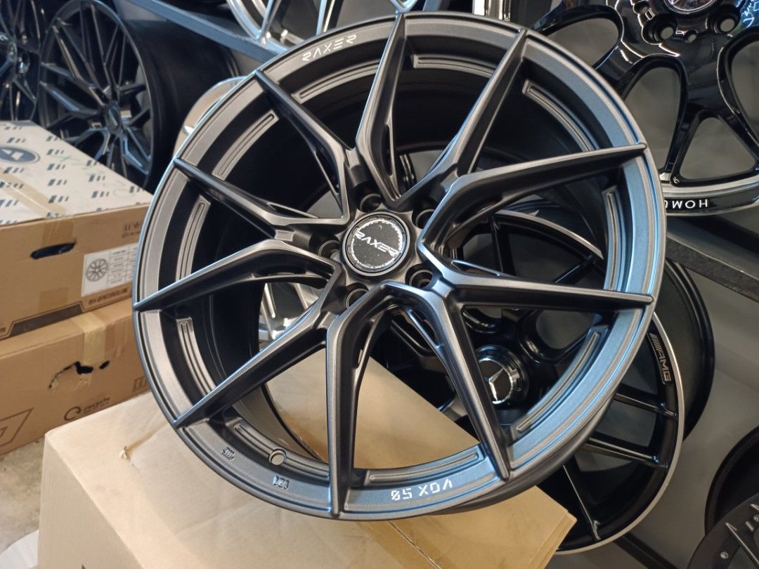 NEW SPORT RIM RAXER VOX50 18 INCH CLA200 A250 GOLF JETTA CIVIC, Auto ...