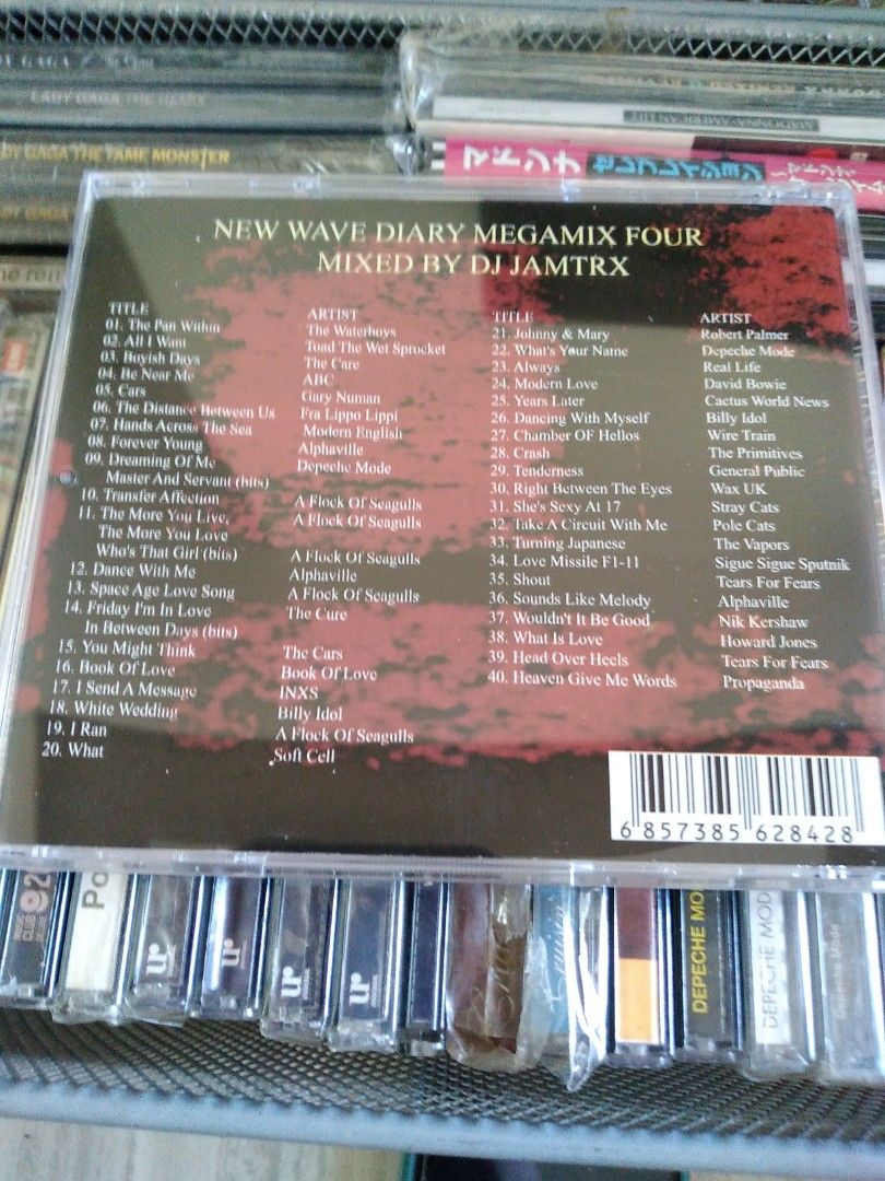 New wave diary megamix cd album, Hobbies & Toys, Music & Media, CDs ...