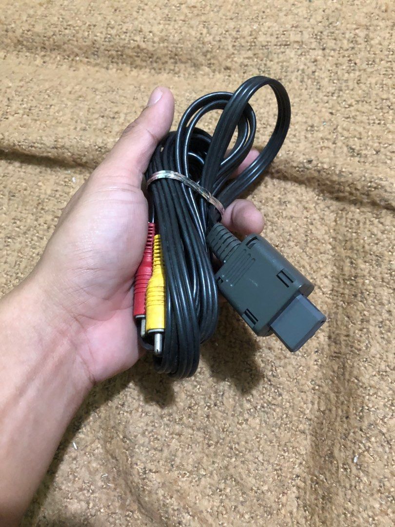 Nintendo av cable, Video Gaming, Gaming Accessories, Cables & Chargers ...