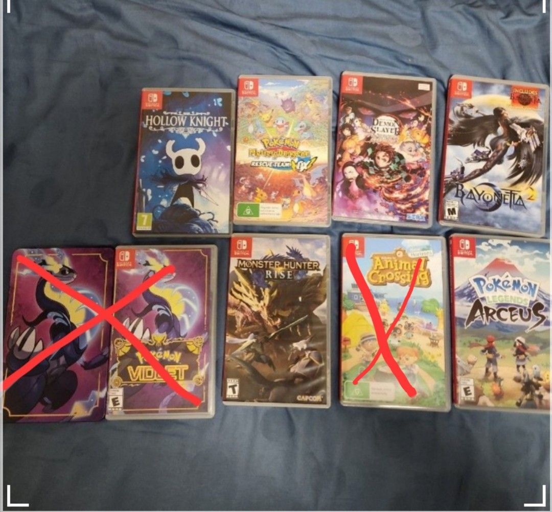 Nintendo Switch Games (Physical Version), Video Gaming, Video Games, Nintendo on Carousell