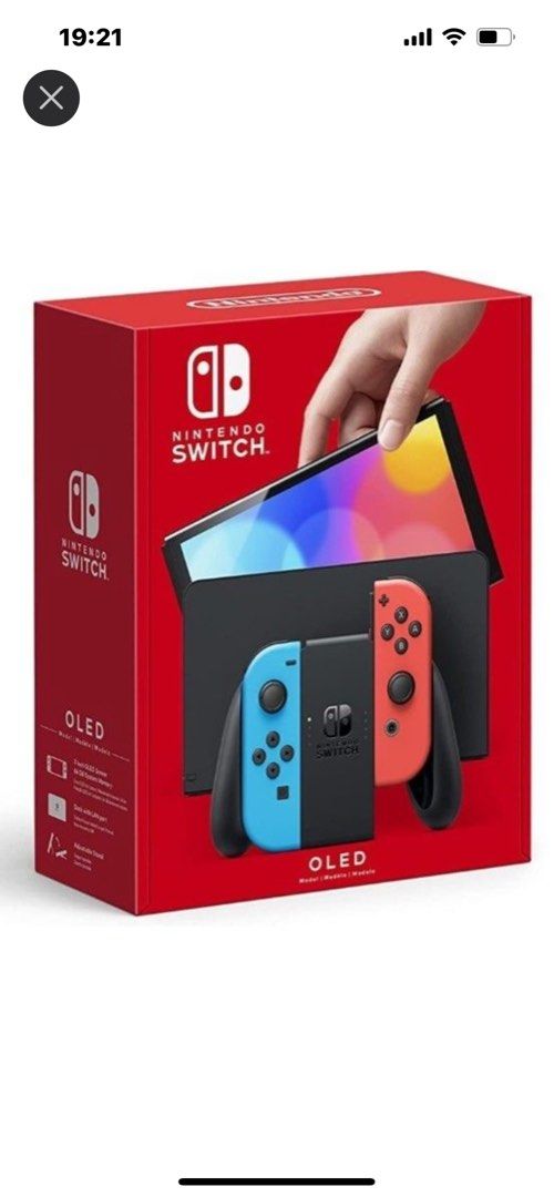 Nitendo OLED swich, Video Gaming, Video Game Consoles, Nintendo on ...