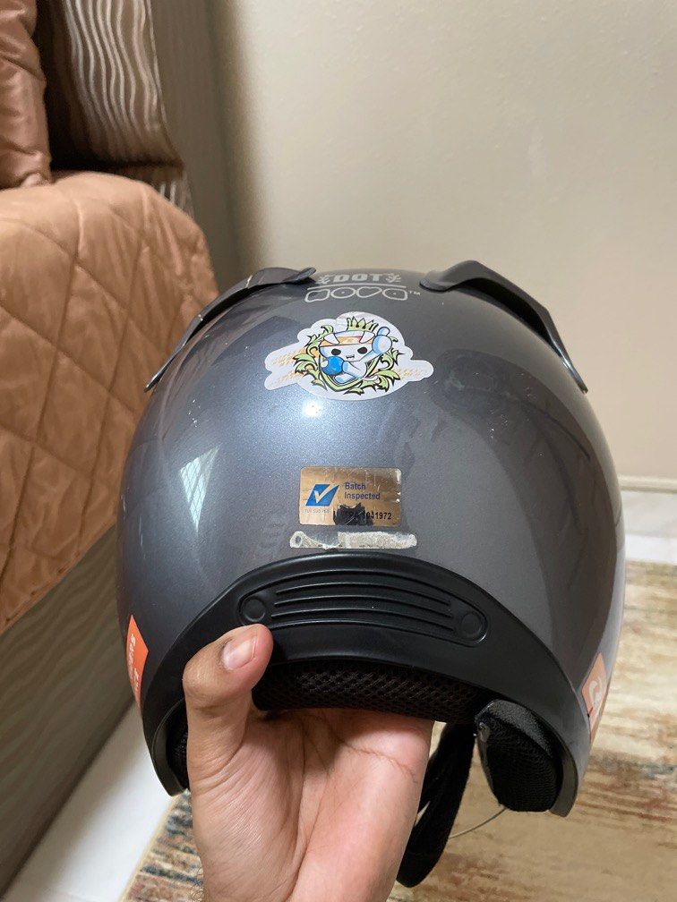 Nova Dot helmet, Motorcycles, Motorcycle Accessories on Carousell