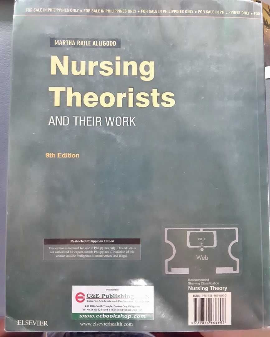 Nursing Theorists and Their Work 9th Edition - Martha Raile Alligood ...