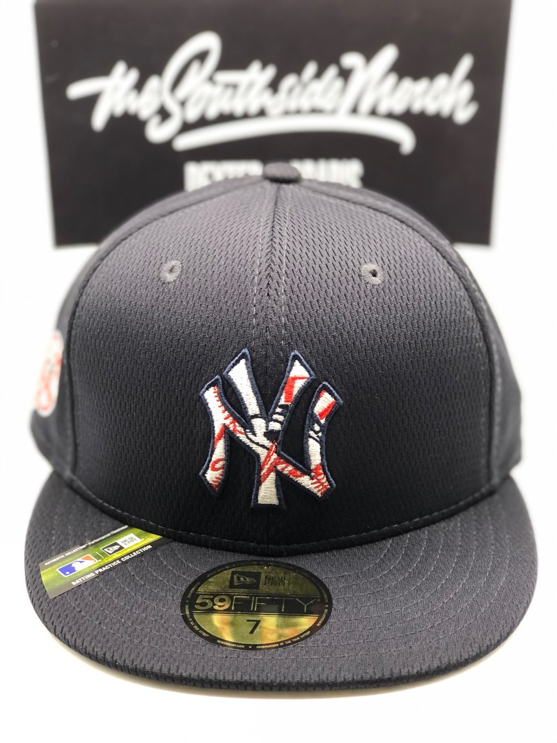 NY Yankees MLB Batting Practice Fitted Cap, Men's Fashion, Watches ...