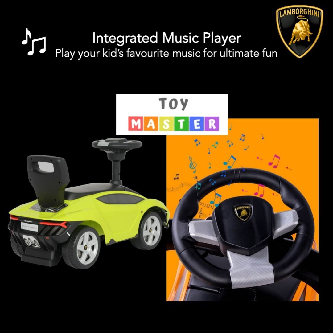 Official Toy Master Lamborghini Centenario Children / Kids Ride On Push ...