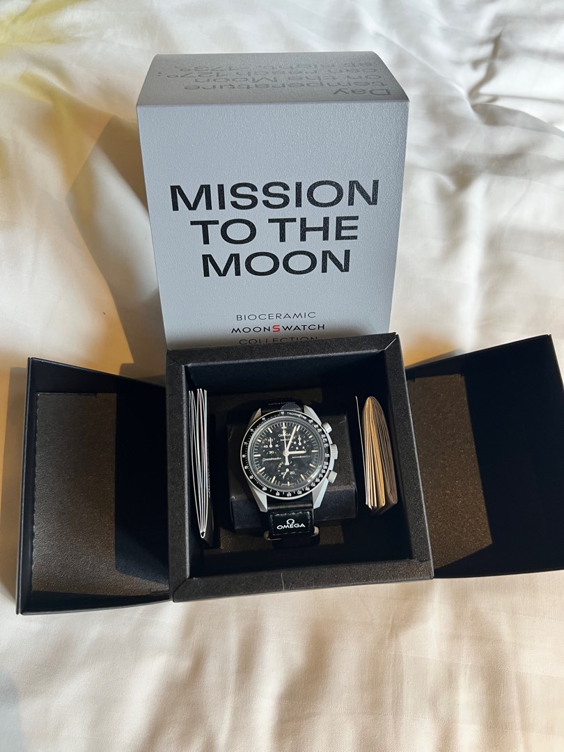 OMEGA X SWATCH MOON, Men's Fashion, Watches & Accessories, Watches on ...