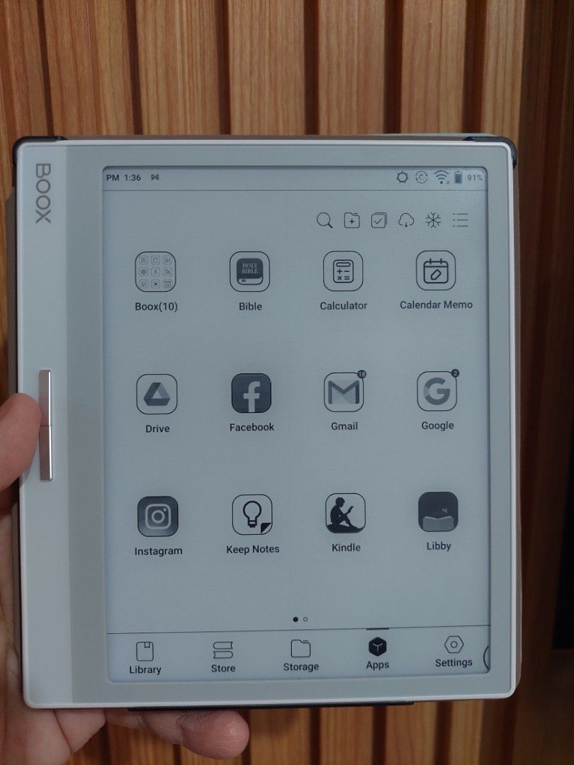 Onyx Boox Leaf 2, Mobile Phones & Gadgets, E-Readers on Carousell